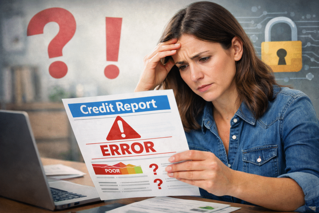 COMMON CREDIT REPORT ERRORS - Blankingship & Christiano, P.C.